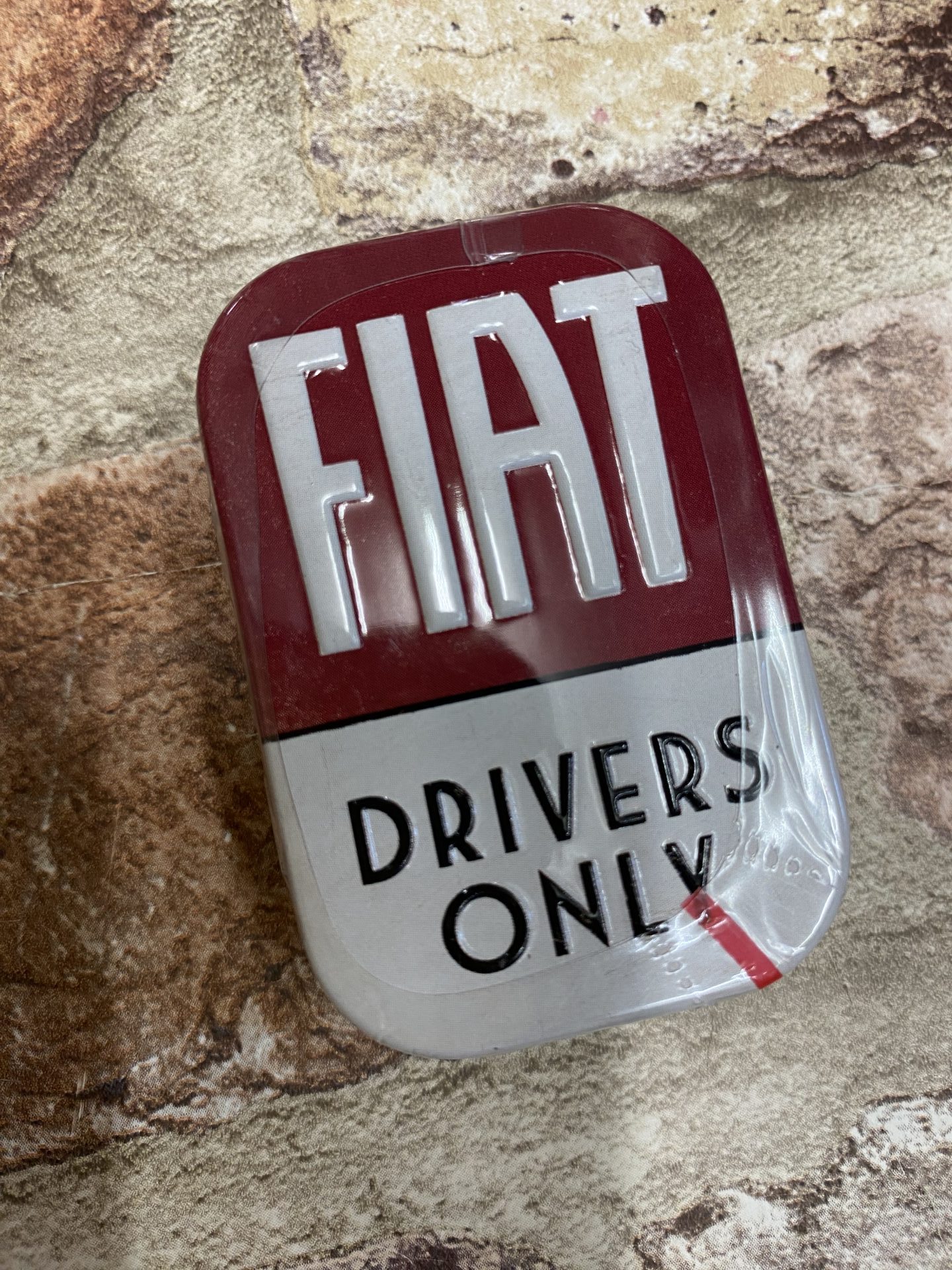 Small Tin Of Mini Mints, Fiat Drivers Only – Then, quirky and retro ...