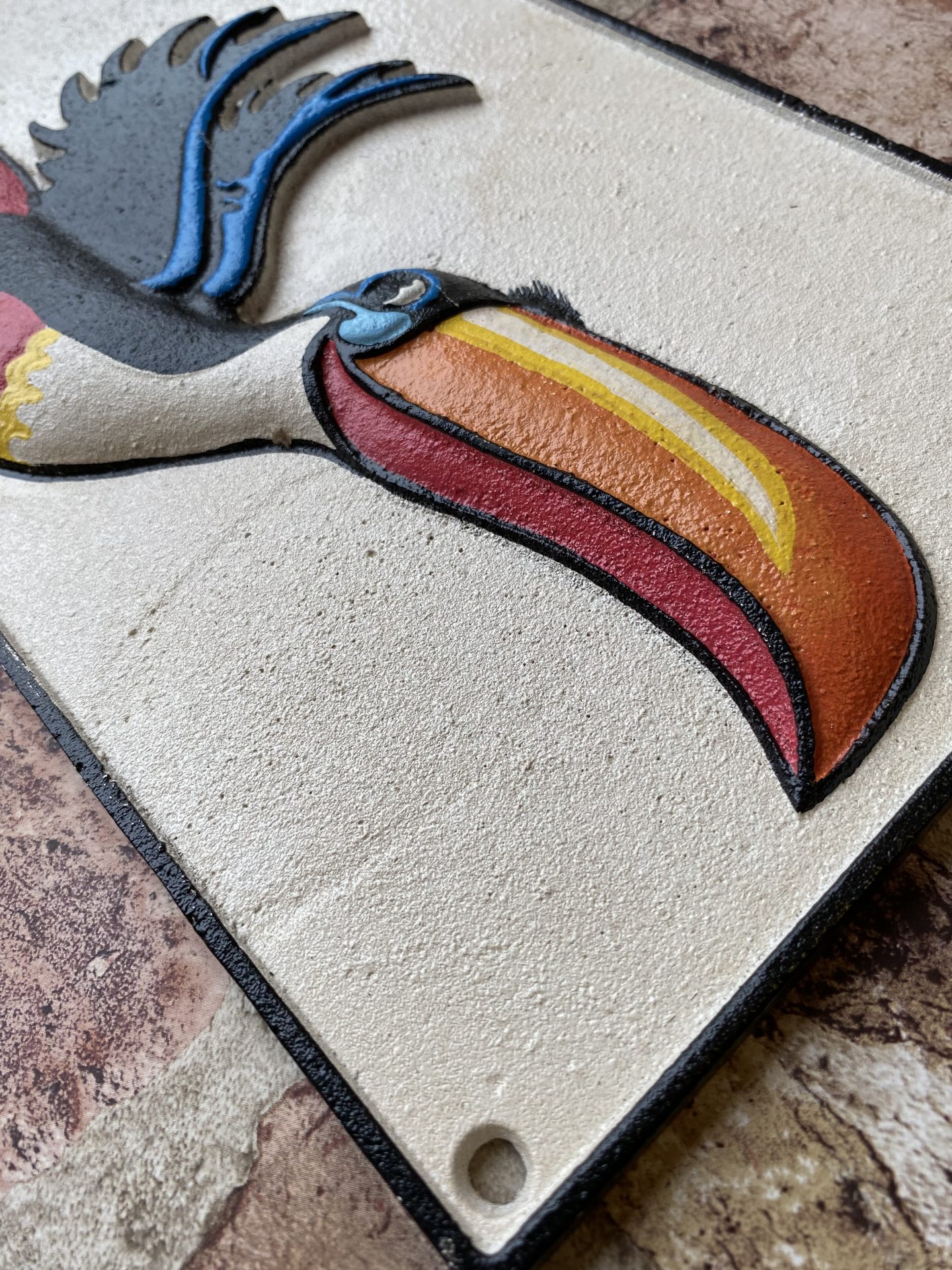 Cast Iron Toucan Wall Sign – Then Retro