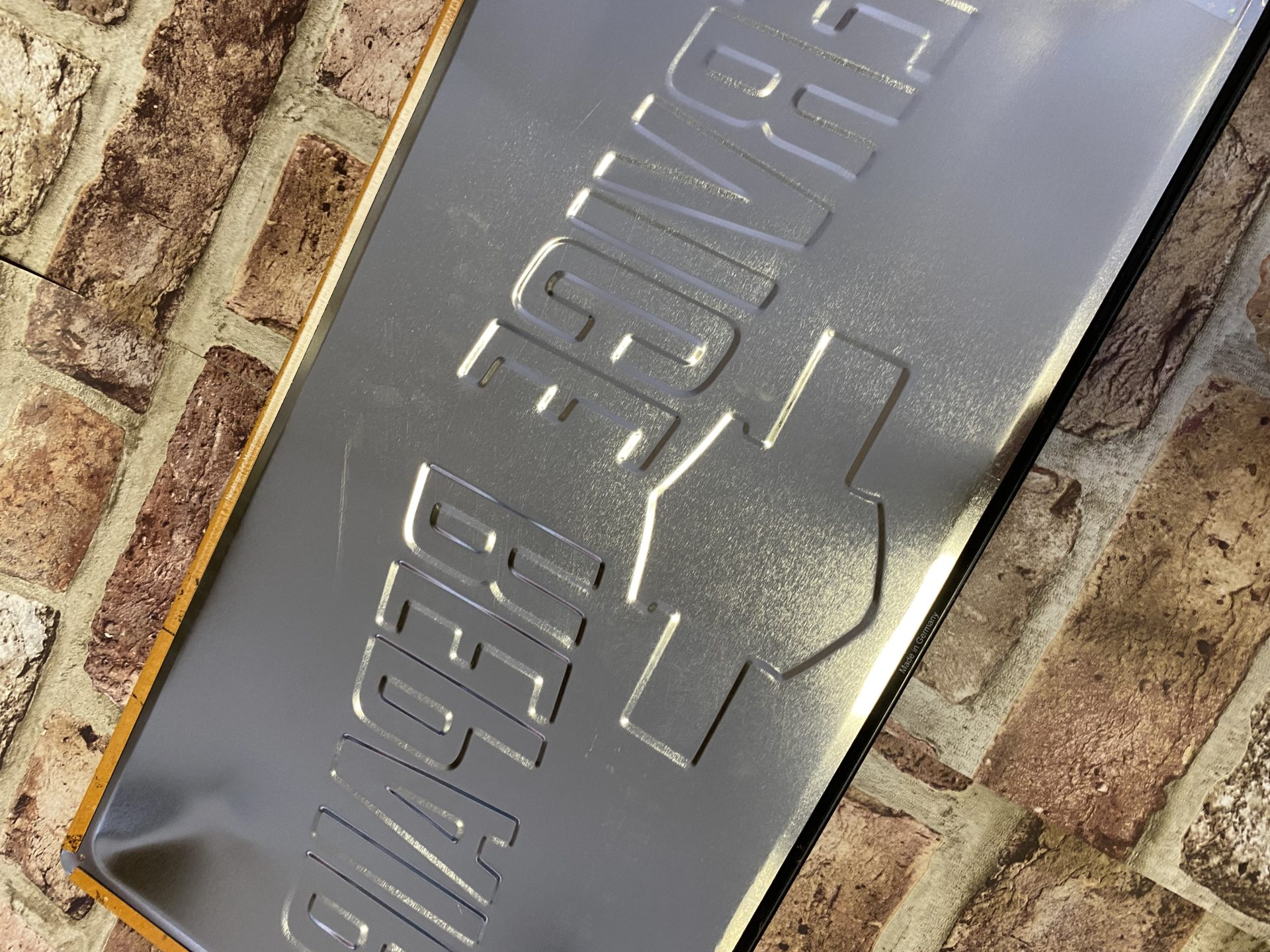 Metal Sign Embossed Long, Harley Davidson Service & Repair – Then ...