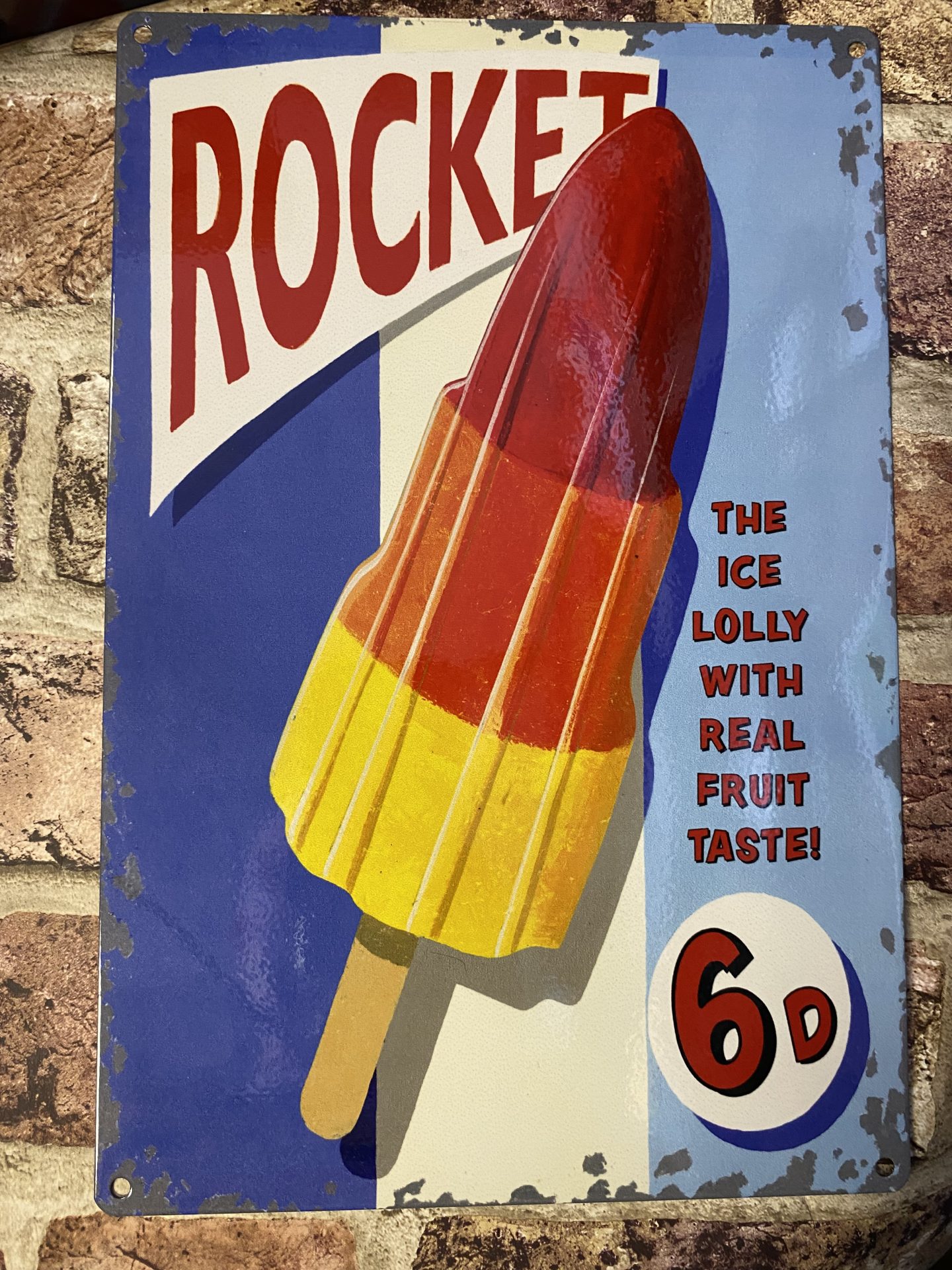 Metal Sign, Rocket Lolly Medium – Then, quirky and retro gifts and ...