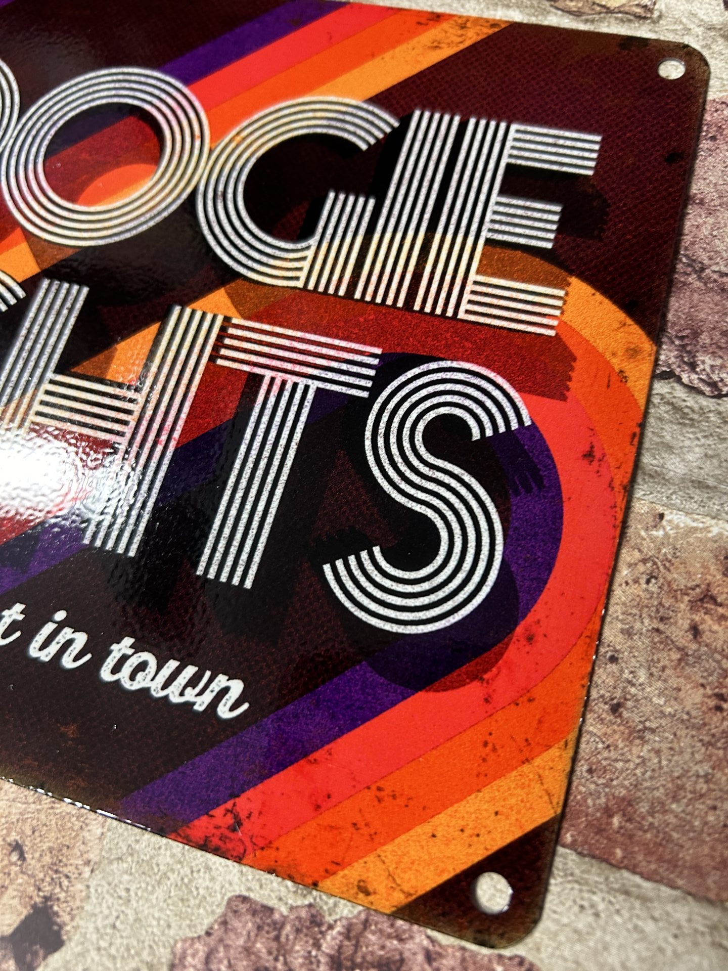 Metal Sign, Boogie Nights, Small – Then, quirky and retro gifts and ...