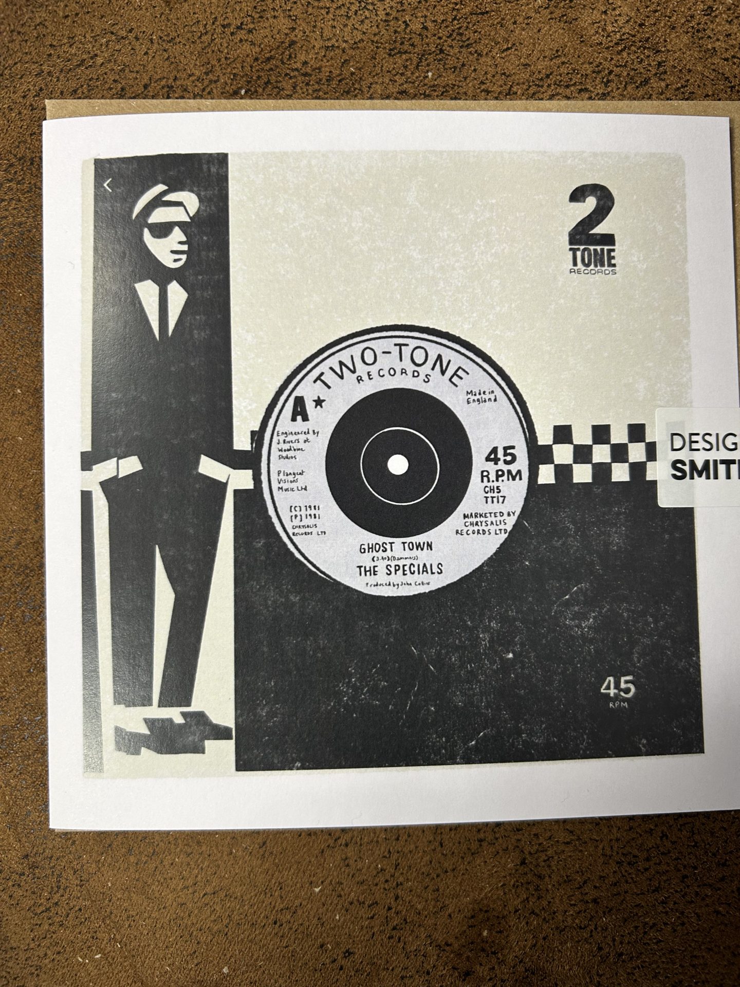 Greeting Card, Two Tone by Design Smith – Then, quirky and retro gifts ...