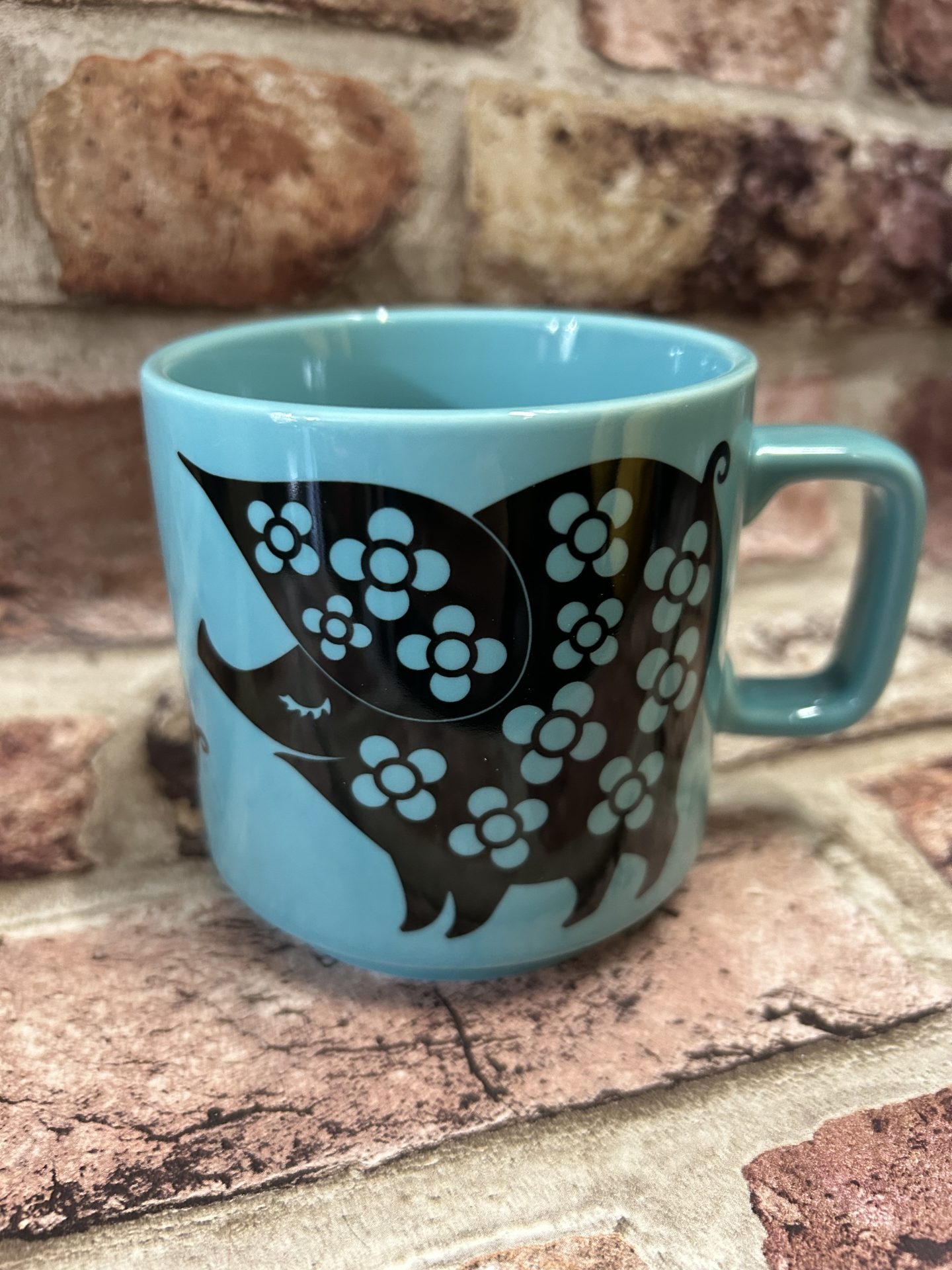 Magpie X Hornsea Mug Piggie Family Teal – Then, quirky and retro gifts ...