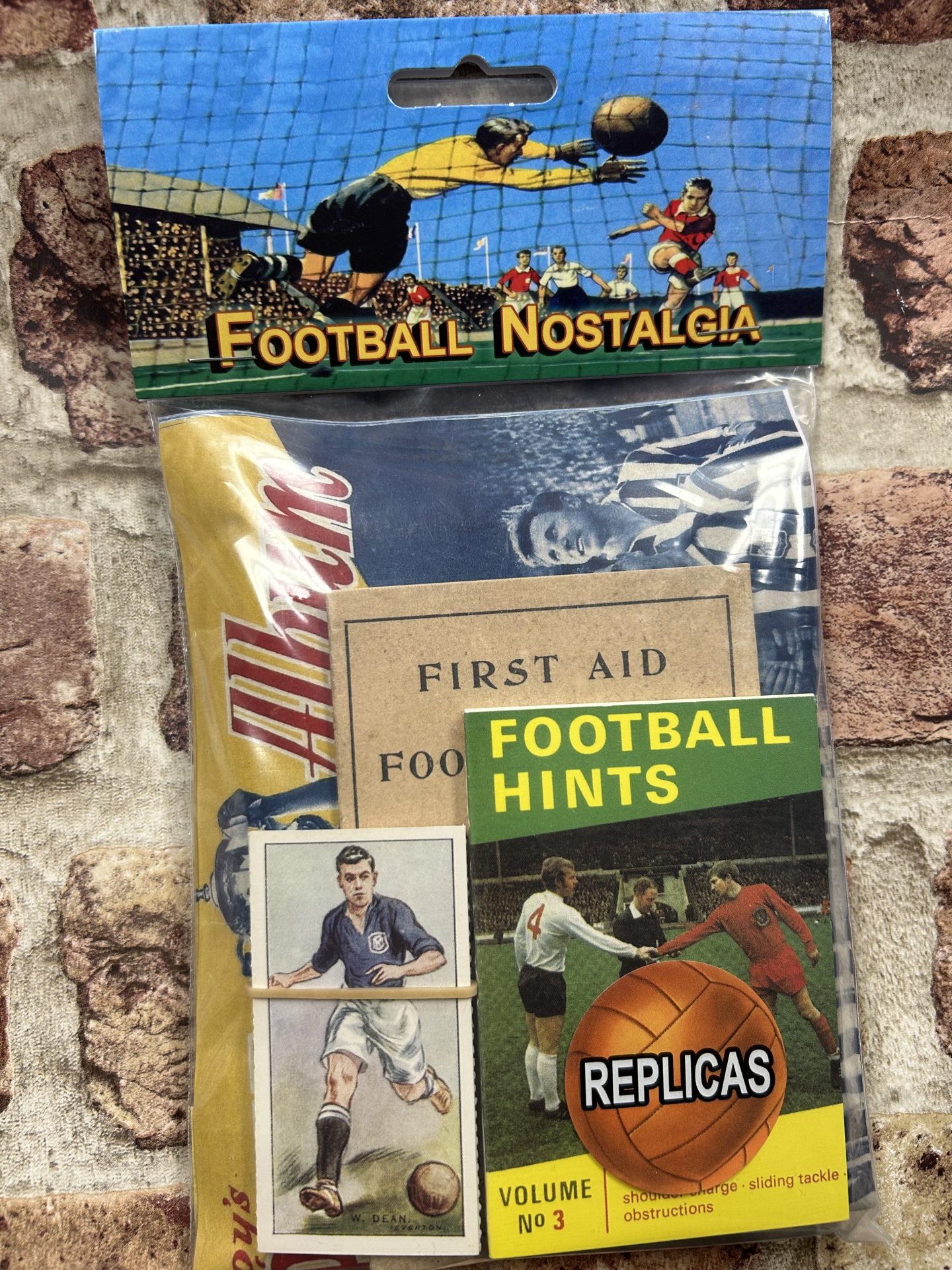 Memorabilia Replica Pack – Football Nostalgia – Then, quirky and retro ...