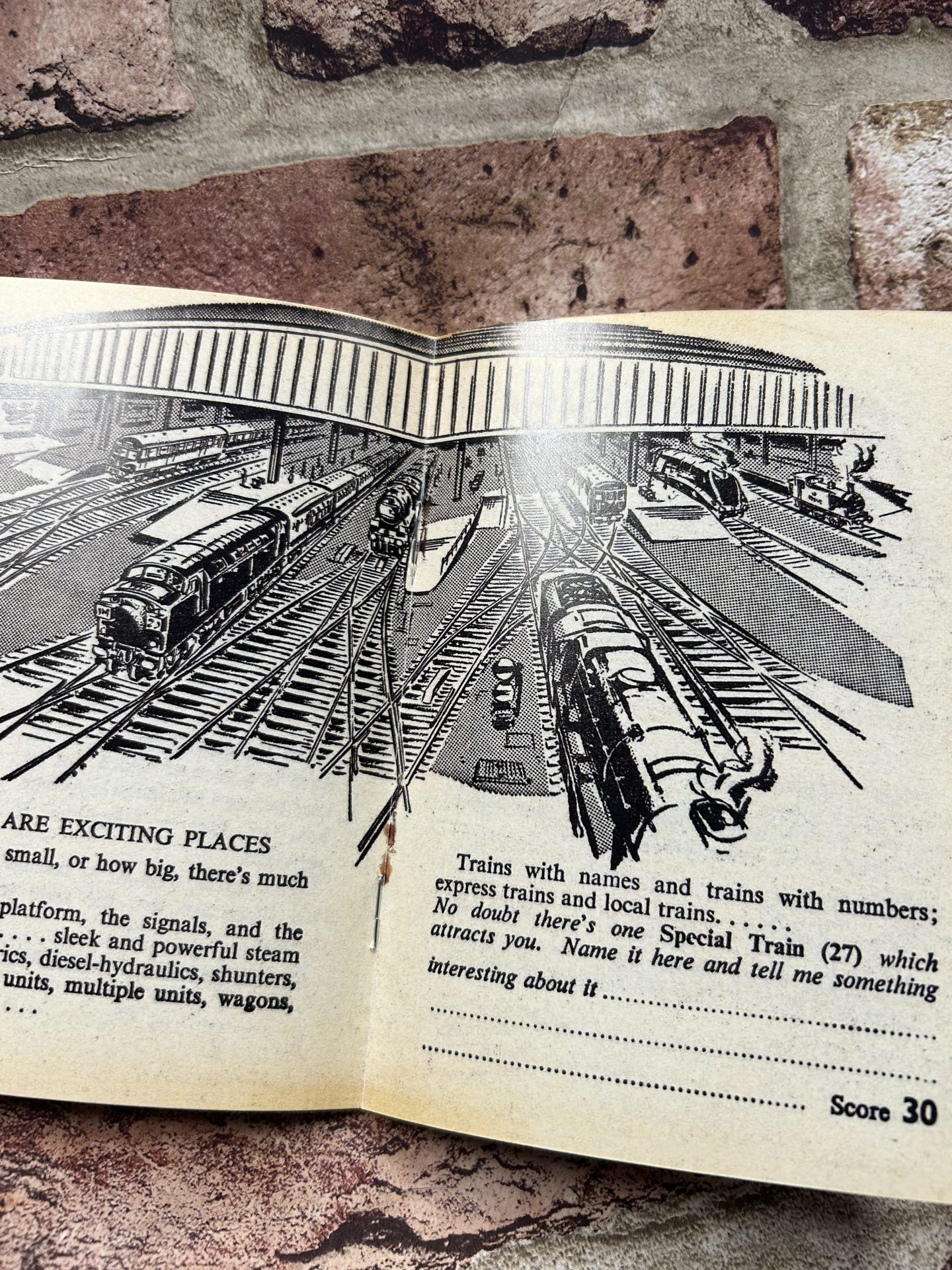 Memorabilia Replica Booklet – I Spy On A Train Journey – Then, quirky ...