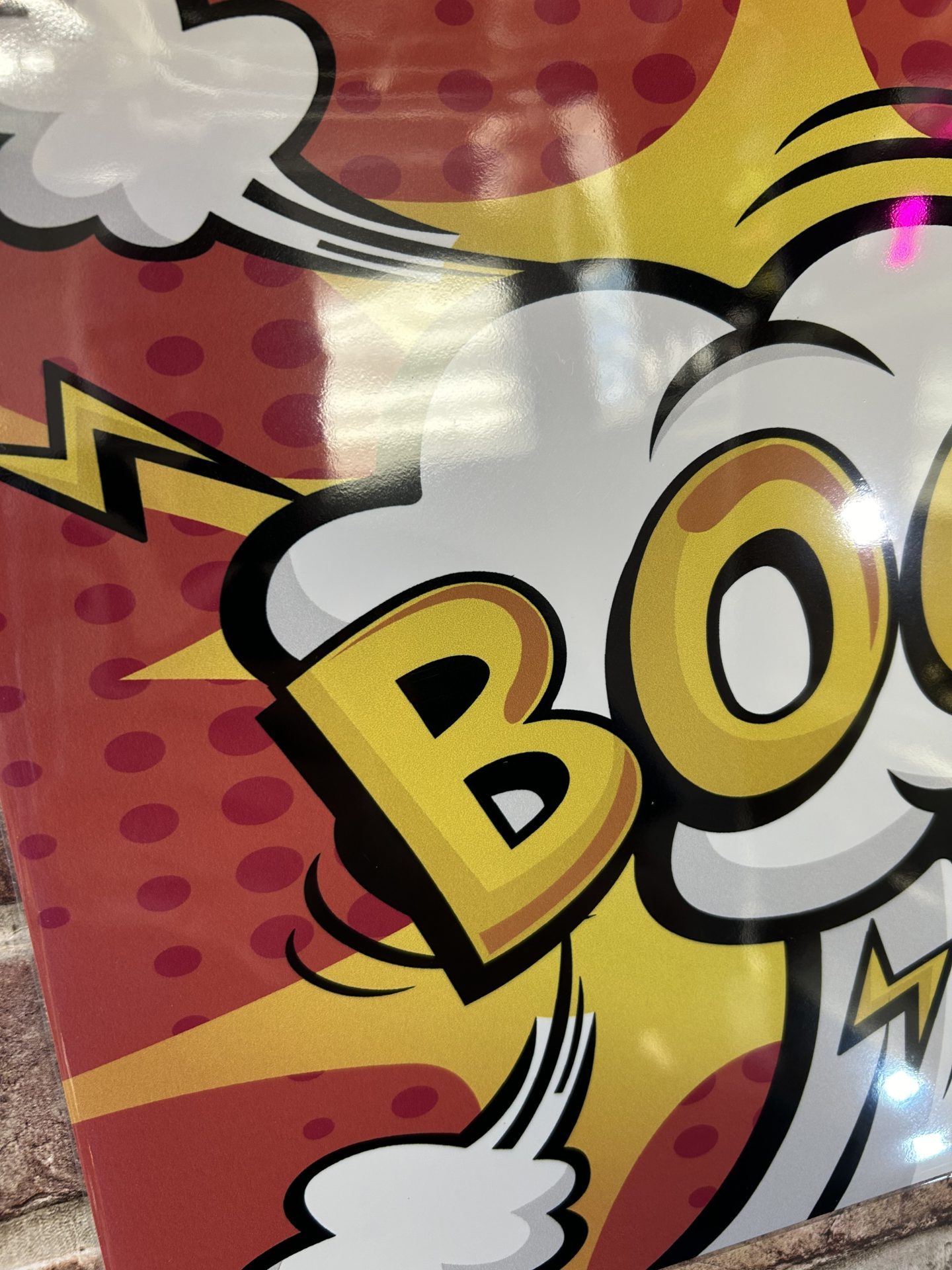Metal Sign Aluminium, Boom.. Comic Style Pop Art, Large – Then, quirky ...