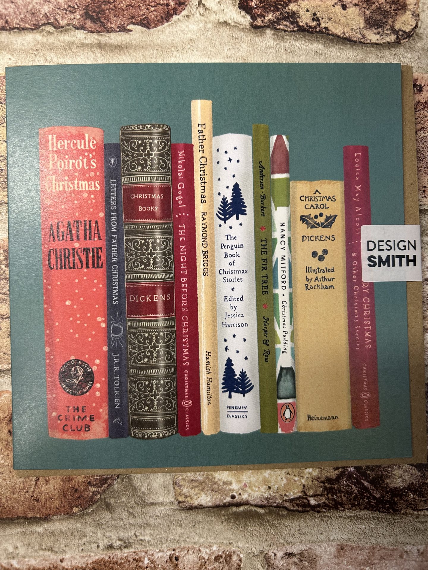 Christmas Greeting Card, Christmas Fiction Books by Design Smith – Then ...
