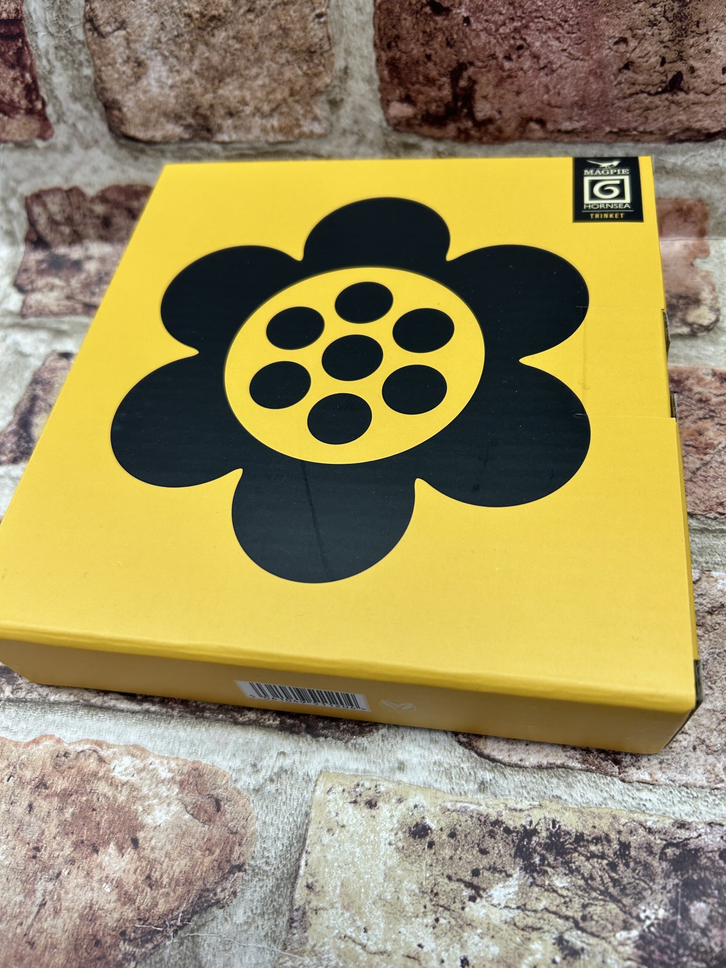 Magpie X Hornsea Trinket Tray Yellow Geo Flower – Then, quirky and ...